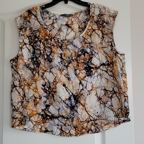 Matty M | Tops | Silk Blouse | Poshmark